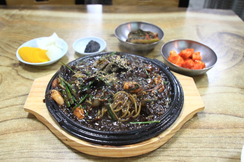 여수맛집 순심원 중국집 백종원 3대천왕 해물 철판 짜장 맛있다 네이버 블로그