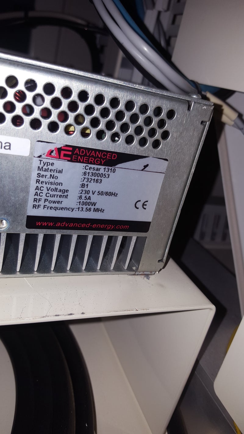 AD Advanced energy cesar RF power generator Cesar1310(sold out) : 네이버 블로그