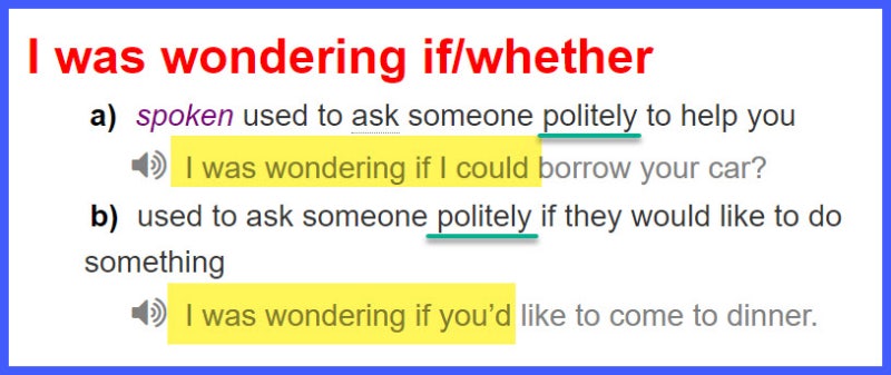 I am wondering if ~ Vs. I was wondering if 뭐가 다르지? : 네이버 블로그