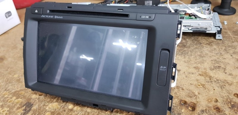 올뉴카니발 순정UVO네비 HD DMB 모듈교체 시공입니다 : 네이버 블로그