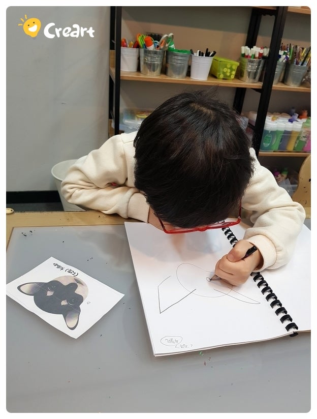 Klein 6·7세 수업 스트링 아트 무술년 시흥시 정왕동 배곧 크리아트 미술학원 네이버 블로그