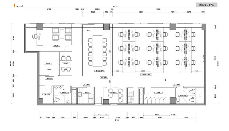 예쁜 아파트형공장 사무실인테리어 도면설계 3D디자인 : 네이버 블로그