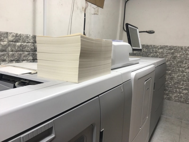 오세(Oce) 디지털인쇄기 VP115 출력 결과물 : 네이버 블로그