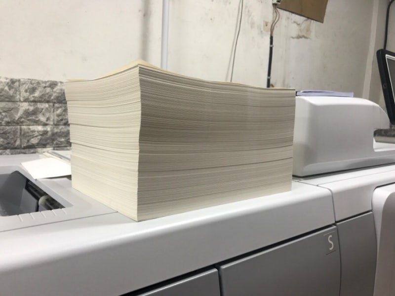 오세(Oce) 디지털인쇄기 VP115 출력 결과물 : 네이버 블로그