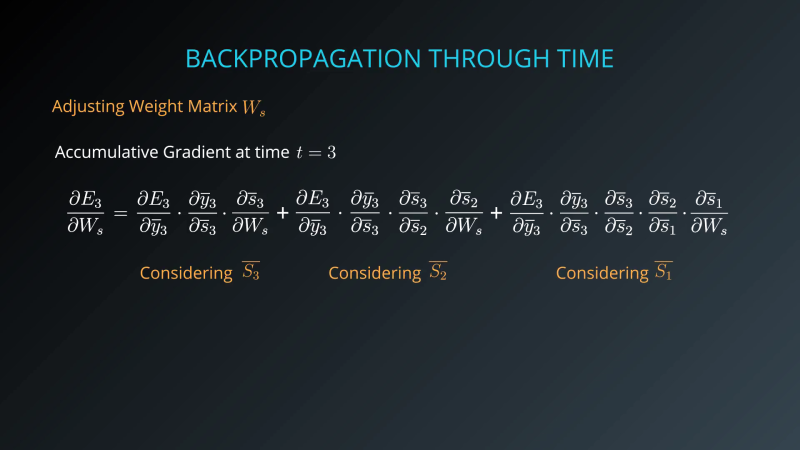 Lesson 1: Recurrent Neural Network - 18. Backpropagation Through Time ...