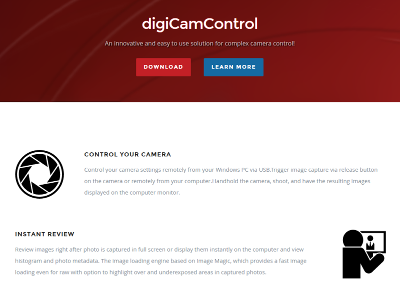 DSLR 카메라를 웹캠으로 사용하자 digiCamControl 디지캠컨트롤 : 네이버 블로그