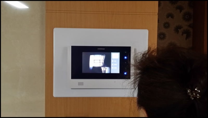 코맥스 비디오폰(CAV-501D/CAV-705UW) 교체 성공! : 네이버 블로그