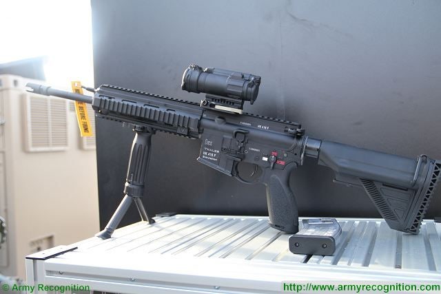 프랑스의 416, HK416F : 네이버 블로그