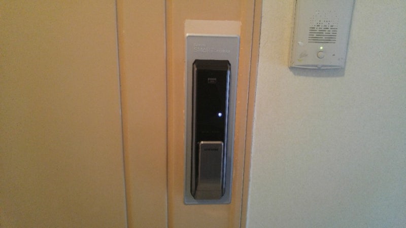 현관문번호키는 삼성도어락 SHP-DP710 : 네이버 블로그