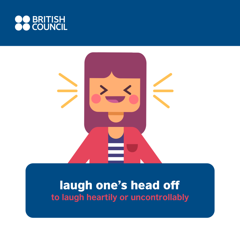 [영국문화원 영어 퀴즈 #117] laugh one's __off : 네이버 블로그