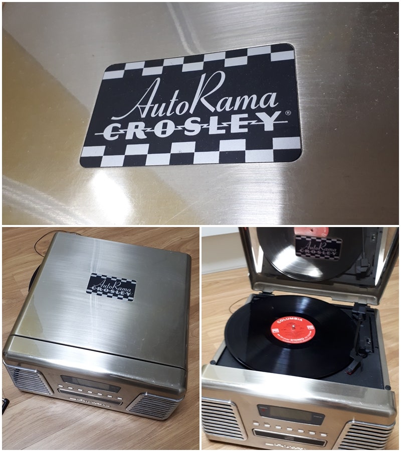 Retro스타일 턴테이블_CROSLEY AutoRama CR712 : 네이버 블로그