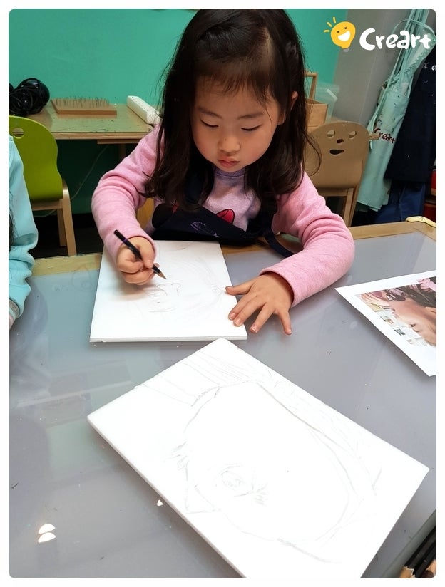 Klein 6·7세 수업 앤디 워홀 감상 우드락 판화 시흥시 정왕동 배곧 크리아트 미술학원 네이버 블로그
