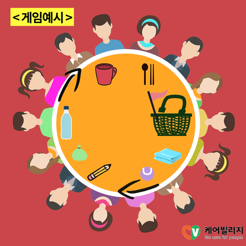 케어빌리지 고령자를 위한 레크레이션의 필요성 물건전달게임 네이버 블로그