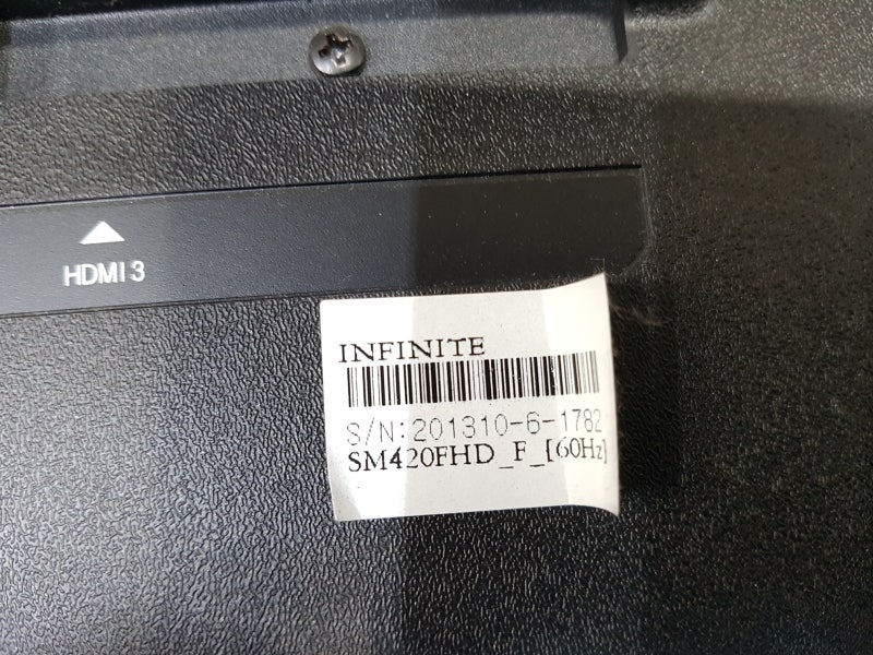 스피드테크놀로지 SM420FHD 백라이트 MG4200백라이트수리화면안나오는 증상수리UNIANA 모니터수리 유니아나 오락기용모니터 ...