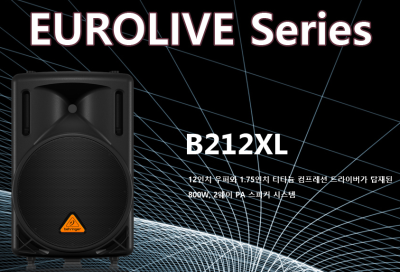 B212XL 베링거 패시브스피커 /베링거 : 네이버 블로그
