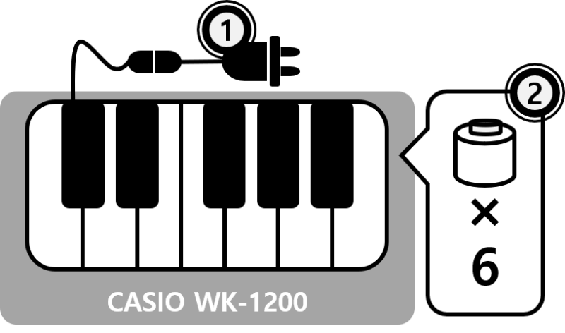 오래된 카시오 건반, 키보드 전원부 수리하기(Casio WK-1200) : 네이버 블로그