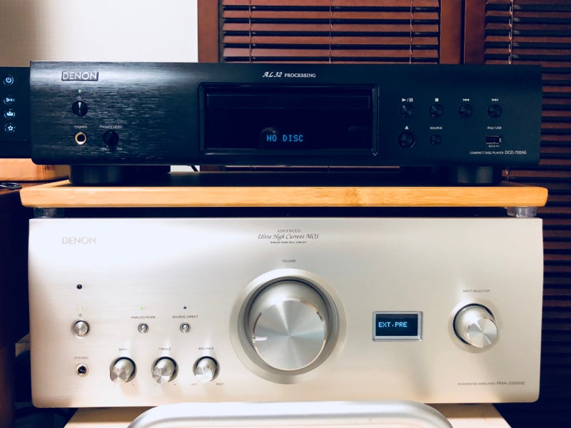 데논 입문 CD 플레이어 720AE 간단 맛보기, DENON DCD-720AE : 네이버 블로그