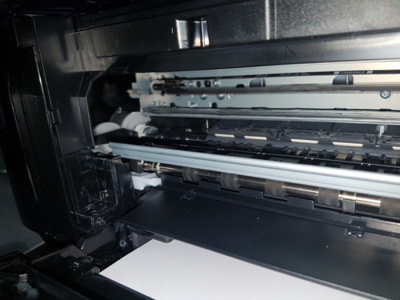 캐논E569 잉크젯프린터 용지걸림, 글자겹침, 인쇄질림 현상 처리방법 : 네이버 블로그