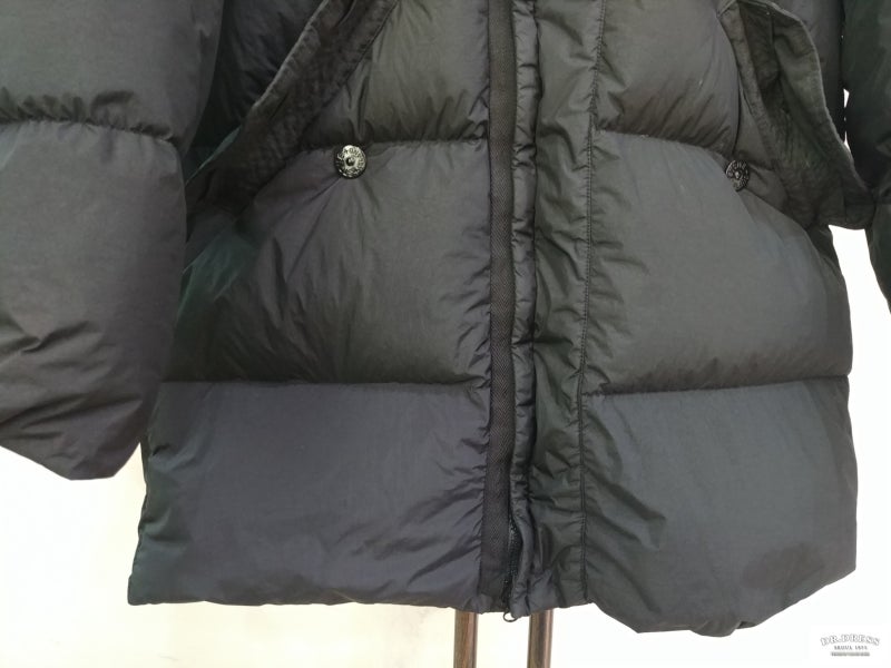 패딩수선 스톤아일랜드 패딩 찢어짐과 몽클레어 패딩 원단교체 작업 네이버 블로그