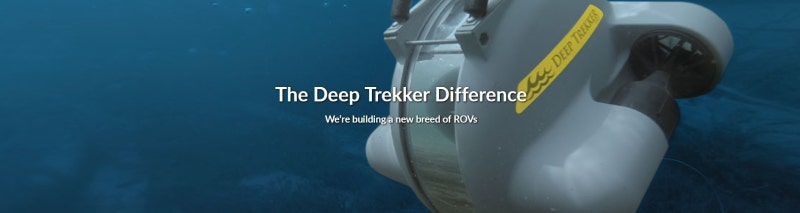 Deep trekker, DTG2 Smart ROV (remotely operated underwater vehicle ...