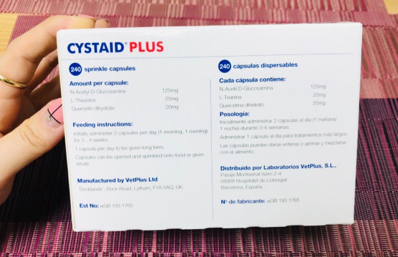 고양이 요로 질환, 방광염 영양제 :: 시스테이드 플러스 (CYSTAID PLUS) : 네이버 블로그