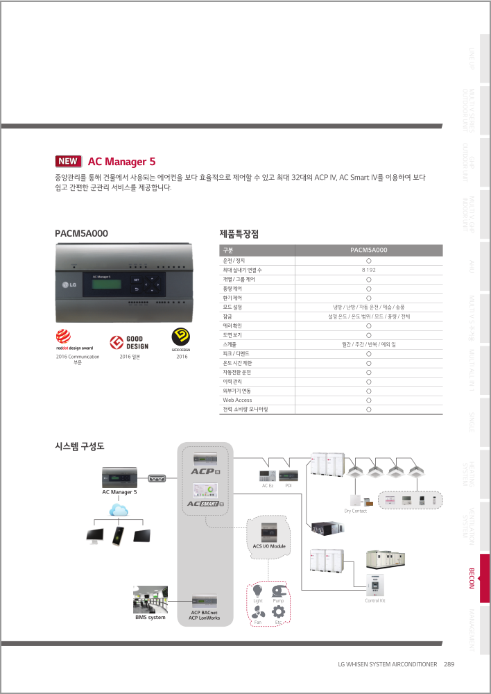 LG 시스템에어컨 BECON 중앙제어 솔루션 : 네이버 블로그