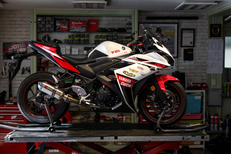 브라더 모터스 Yamaha 야마하 Yzf R3 메첼러 스트릿 바이크 타이어 수입 오토바이 이 타이어 교환 네이버 블로그