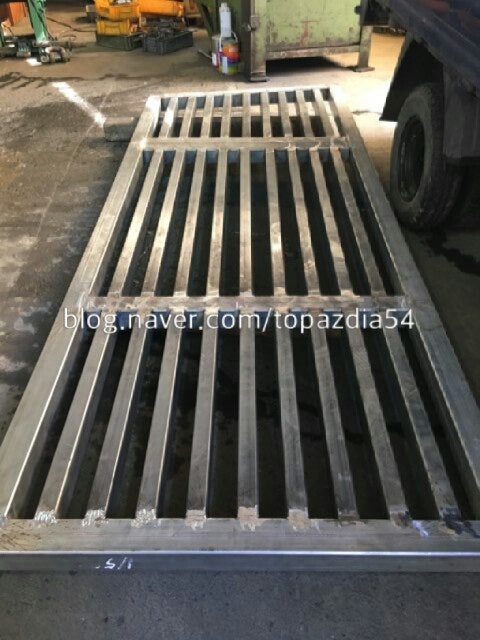 구조물제작 제관용접 3d설계 이후 각관구조물 제작 Nc보링가공 네이버 블로그
