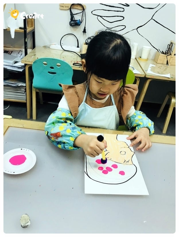 Klein 6세 수업 옆모습 무슨 생각하니 시흥시 정왕동 배곧 미술학원 크리아트 네이버 블로그