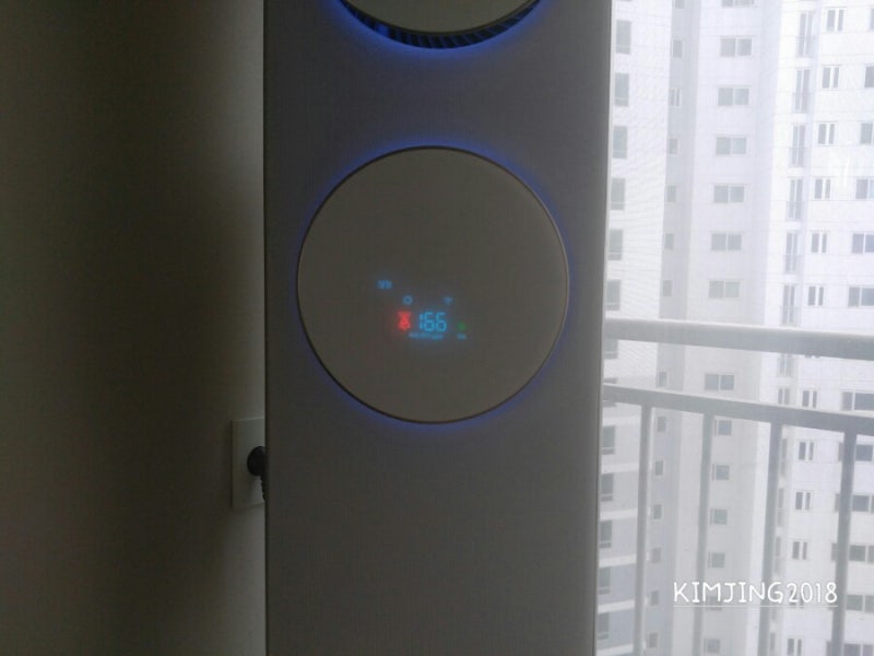 lg 퓨리케어 공기청정기. 일주일 사용 후기: 냄새 먼지 센서가 둔한듯? AS181DAW : 네이버 블로그