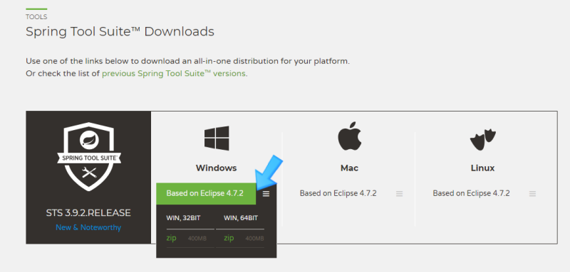 How to Install STS ( 스프링 개발 툴 설치, SPRING TOOL SUITE, Eclipse ) : 네이버 블로그