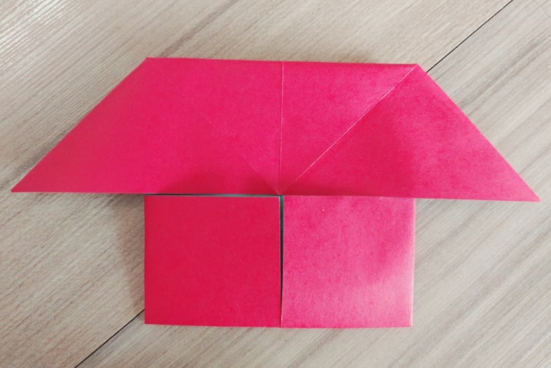 쉬운 색종이 접기 - 집 만들기, 색종이 집 만들기 (미술 프로그램) : 네이버 블로그