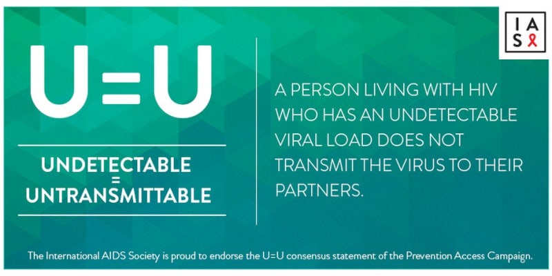 HIV감염인과 콘돔 없이 성관계해도 감염가능성이 제로인 경우는? U=U(Undetectable=Untransmittable ...