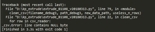 [python] csv 읽는 중 _csv.Error: line contains NULL byte : 네이버 블로그