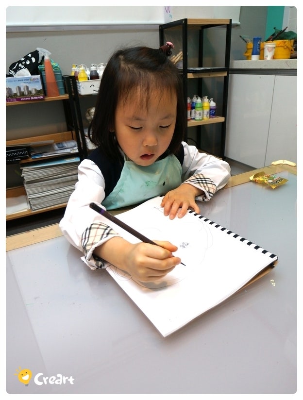 Klein 6세 수업 환조로 표현한 얼굴 자화상 시흥시 정왕동 배곧 미술학원 크리아트 네이버 블로그
