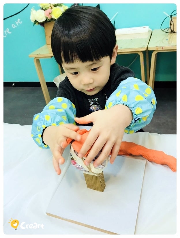 Klein 6세 수업 환조로 표현한 얼굴 자화상 시흥시 정왕동 배곧 미술학원 크리아트 네이버 블로그