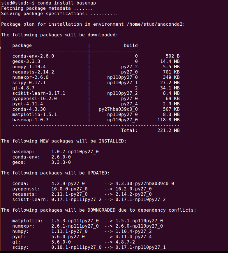 Basemap 모듈 설치 : 네이버 블로그