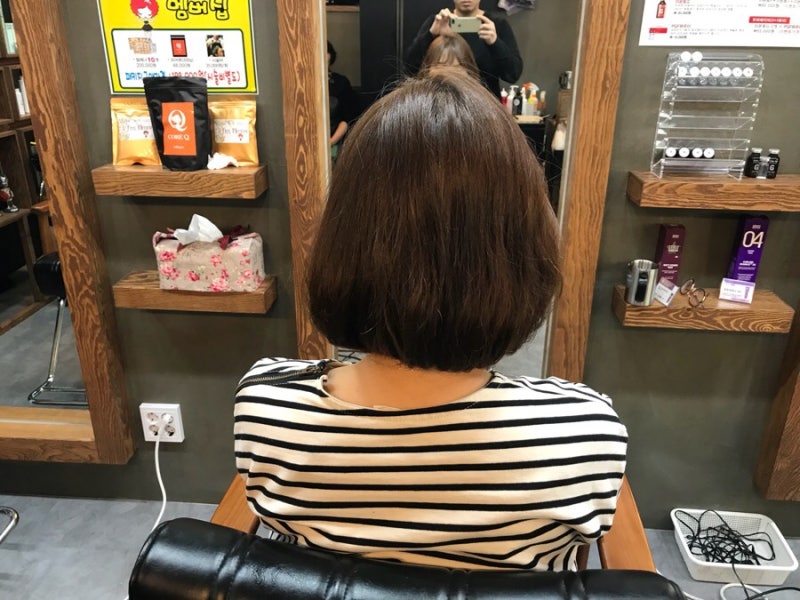 단발c컬펌 동탄 미용실 그린팍 헤어살롱” 단발머리 단발c컬펌 후기 네이버 블로그