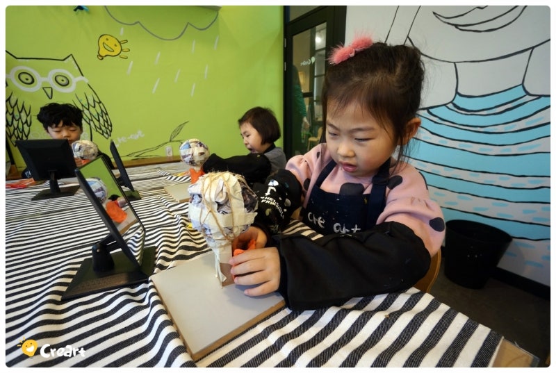 Klein 6·7세 수업 환조로 표현한 얼굴 자화상 시흥시 정왕동 배곧 미술학원 크리아트 네이버 블로그