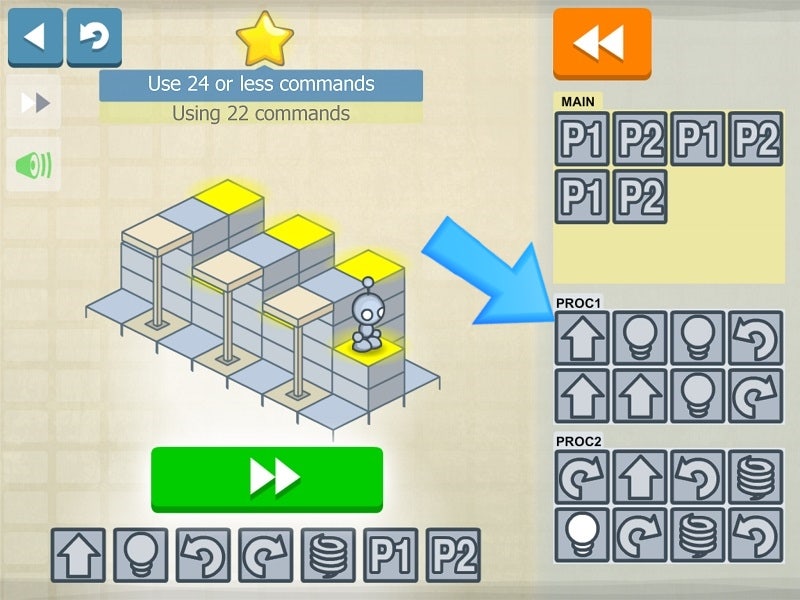 [웹사이트]라이트봇(lightbot)은 함수를 배울 수 있다. : 네이버 블로그