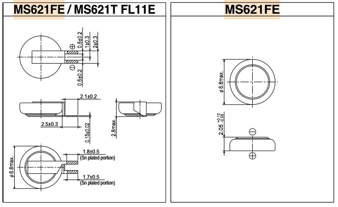 Rechargeable Backup Lithium Batteries SEIKO MS621FE-FL11E : 네이버 블로그
