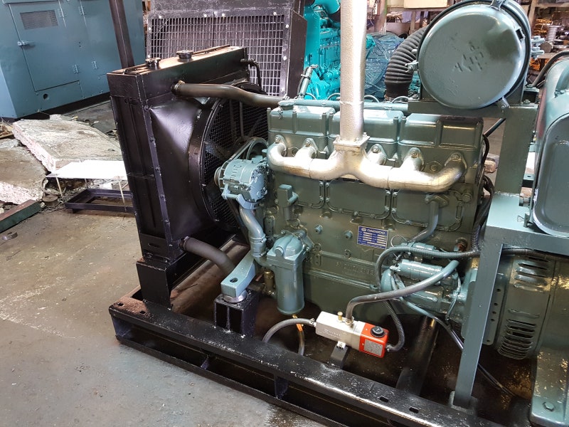 중고 비상 디젤 발전기 제작 (대우 D0846 H/M 75KW) : 네이버 블로그