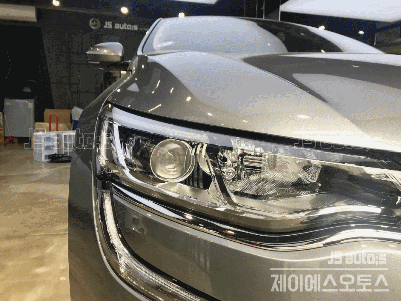 SM6의 10.1안드로이드 네비게이션 매립+바디킷(실버)+전조등 LED 교체 작업! : 네이버 블로그