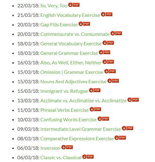 #8 [Website] 문법 공부할 때 참고하기 좋은 englishgrammar.org : 네이버 블로그
