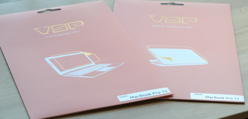 [뷰에스피/리뷰/맥북프로터치바보호필름] 뷰에스피 2017 맥북프로 보호필름 액정 + 외부 보호 필름 (VSP LCD ...