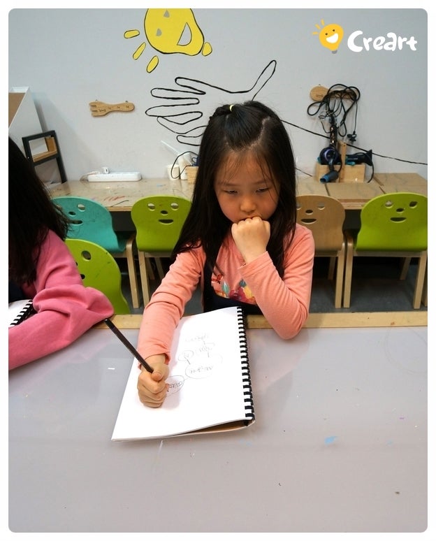 Kinder 초등 수업 스트링 아트 꽃병 시흥시 정왕동 배곧 미술학원 창의미술 크리아트 네이버 블로그