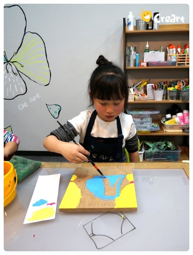 Kinder 초등 수업 스트링 아트 꽃병 시흥시 정왕동 배곧 미술학원 창의미술 크리아트 네이버 블로그