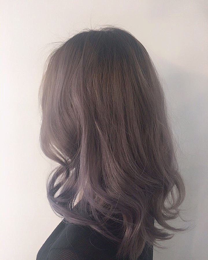 Seoul Hair Salon : CCA HAIR in Hongdae, Purple Ash color dyeing♥ : 네이버 블로그