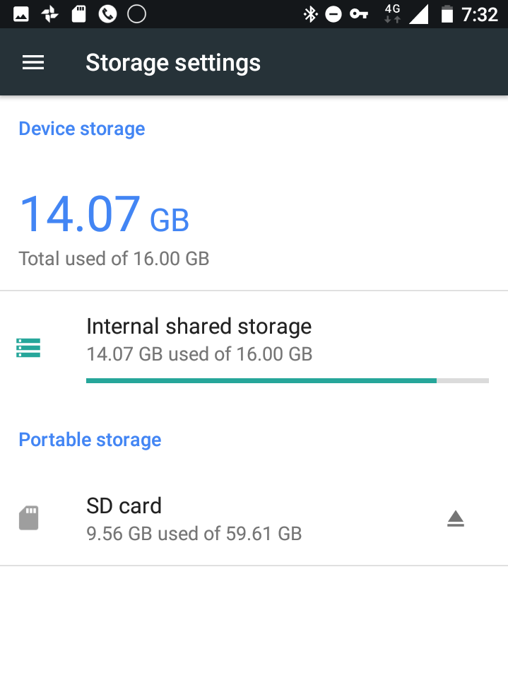 마이크로SD 카드로 안드로이드 스마트폰 용량 늘리기, 채택 가능한 저장소 기능 (Adoptable Storage) : 네이버 블로그