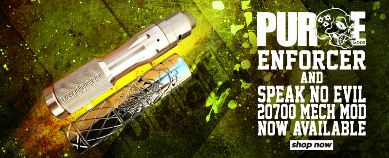 Purge Mods Enforcer 20700/21700 Mech Mod/ 퍼지모드 엔포서 20700/21700 멕 모드입고 ...